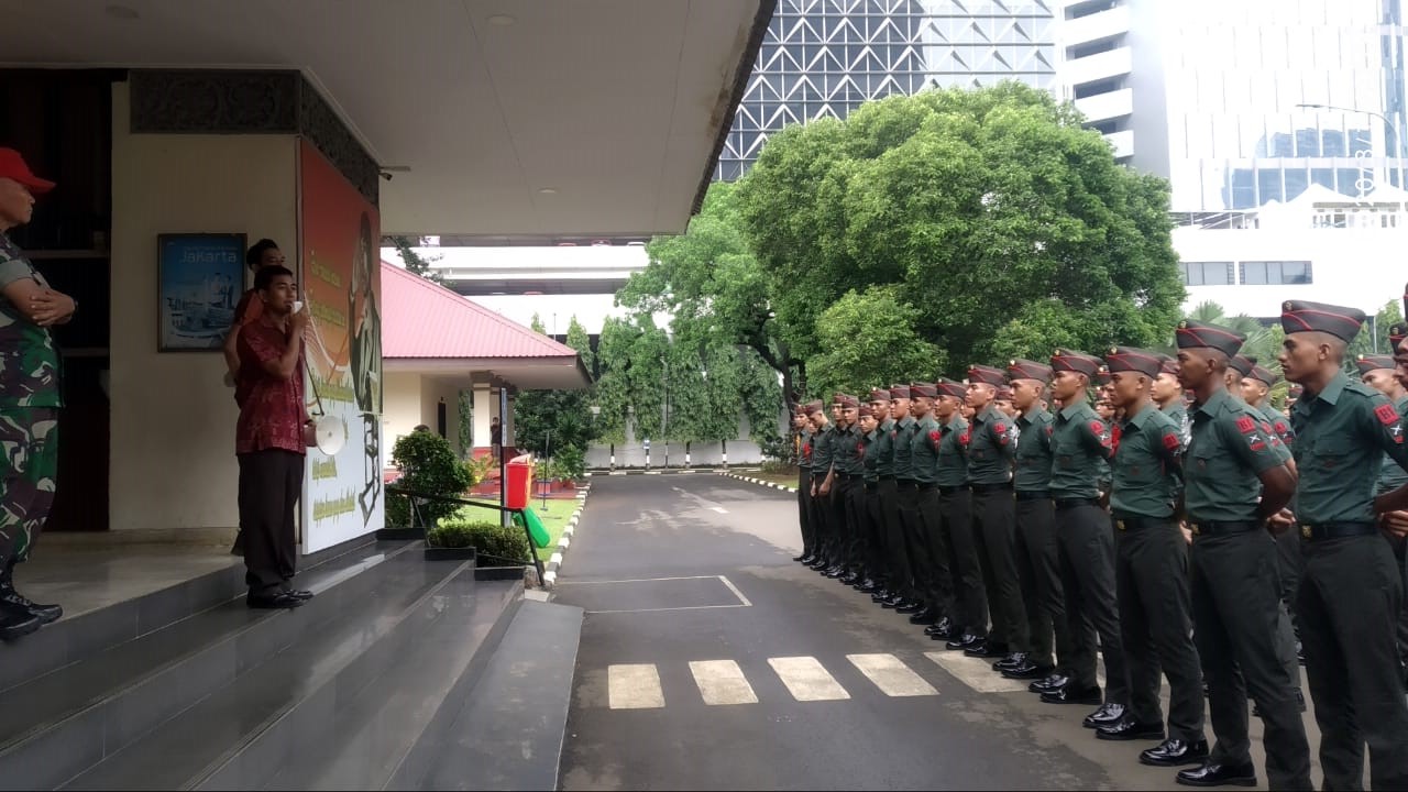 Kunjungan 145 Orang Siswa Secata Rindam Jaya ke Museum Satria Mandala ...